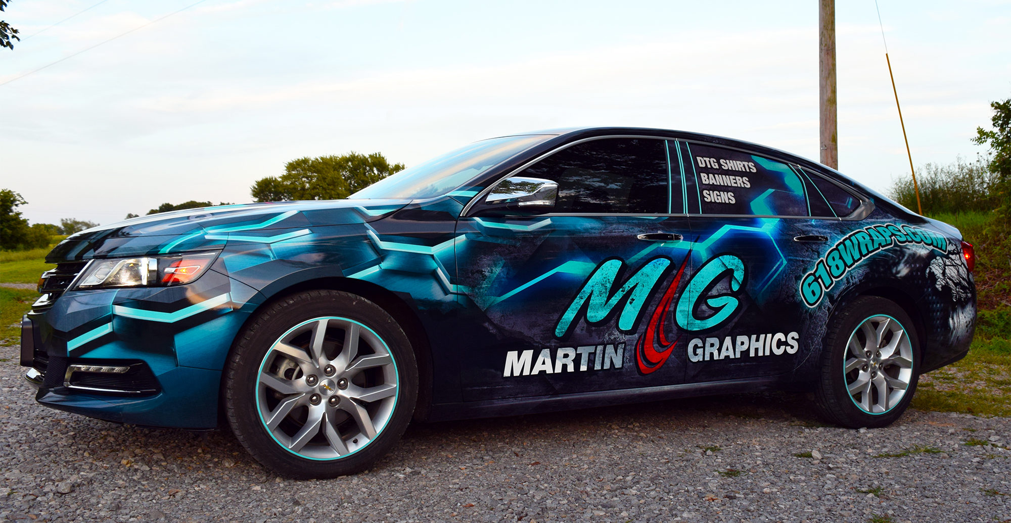 Vehicle Wraps - Martin Graphics Enterprises - Southern Illinois