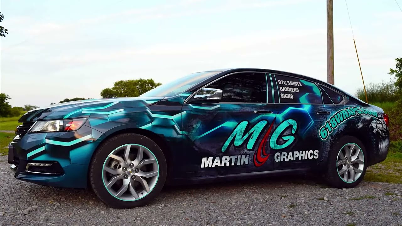 Vehicle Wraps - Martin Graphics Enterprises - Southern Illinois